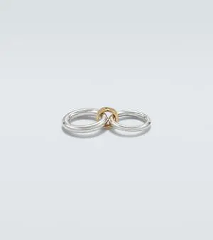 SPINELLI KILCOLLIN Virgo Sterling And 18kt Gold Ring - Silver
