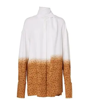 Loewe Printed Bow-detail Shirt