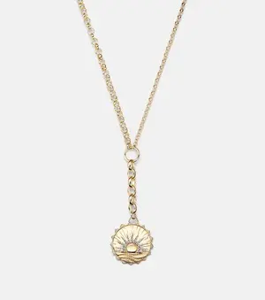 FOUNDRAE Internal Compass New Beginnings 18kt Diamond Pendant Necklace