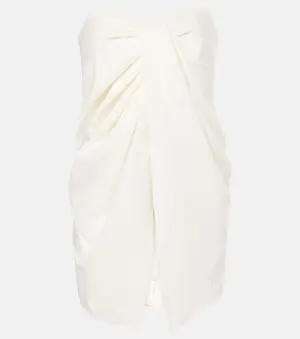 Tove Tuiren Draped Top - White