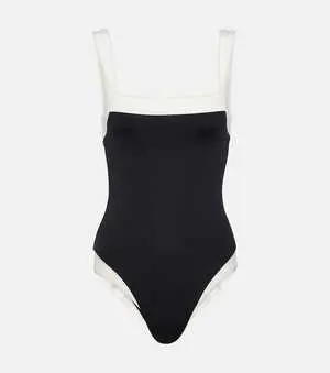 Marysia Bianco Maillot Square Neck Swimsuit - Multicoloured