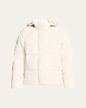 Canada Goose Junction Hooded Down Parka - White