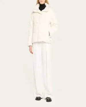 Canada Goose Junction Hooded Down Parka - White