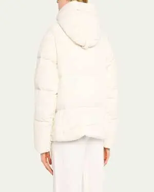 Canada Goose Junction Hooded Down Parka - White