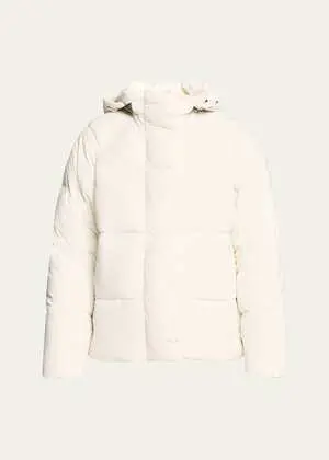 Canada Goose Junction Hooded Down Parka - White