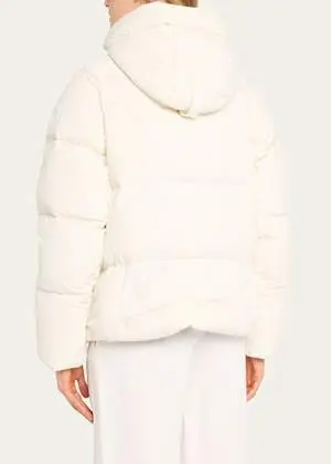 Canada Goose Junction Hooded Down Parka - White