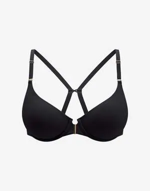 THIRDLOVE Comfortstretch Front Close T-shirt Bra - Black