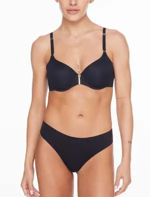 THIRDLOVE Comfortstretch Front Close T-shirt Bra - Black