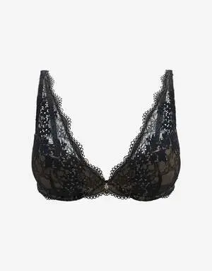 THIRDLOVE All Day Lace Uplift Plunge Bra - Black
