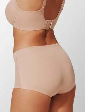 THIRDLOVE Comfortstretch Brief Panty - Taupe