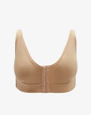 THIRDLOVE Rora Post-surgery Front Closure Bra - Sand