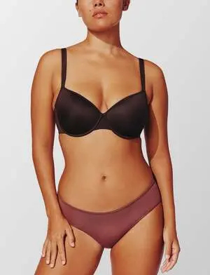 THIRDLOVE 24/7® Classic T-shirt Bra - Espresso