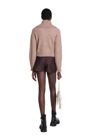 Maje Wool-blend Cardigan