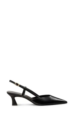 STUART WEITZMAN Vinnie 50 Slingback Pump - Black