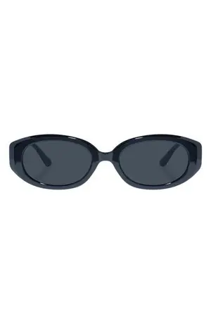 AIRE Affinity Oval Sunglasses - Black 2