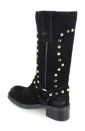 ZIGI Cinnia Studded Water Resistant Boots - Black