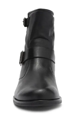 Paul Green Wyatt Ankle Boots - Black Washed Leather