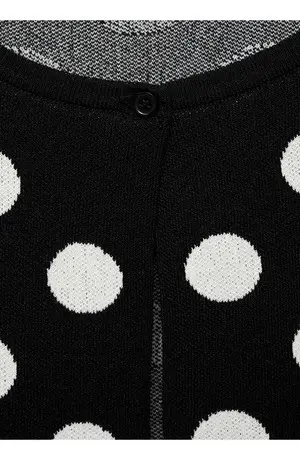 Mango Polka Dot Cardigan