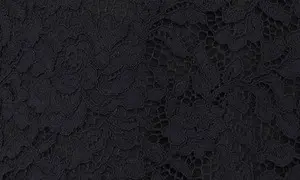 CECE DUPRAZ Bow Mock Neck Lace Top