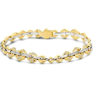 DRIES CRIEL Flow Graduated Diamond Chain Bracelet