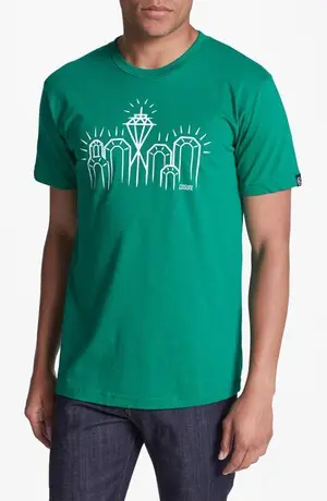 CASUAL INDUSTREES Crewneck T-shirt - Kelly Green