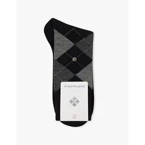BURLINGTON Edinburgh Cotton-blend Socks - Black