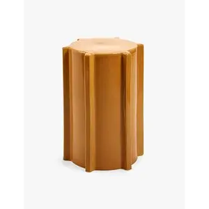 SERAX Marie Michielssen Pawn Geometric Stoneware Side Table 45.4cm - Ocher