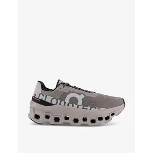 On Cloudmonster Chunky-sole Low-top Trainers - Cinder Fog F
