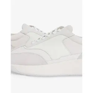 REISS Leather And Suede Low-top Trainers