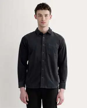 Everlane Classic Shirt, Corduroy Cotton - Graphite