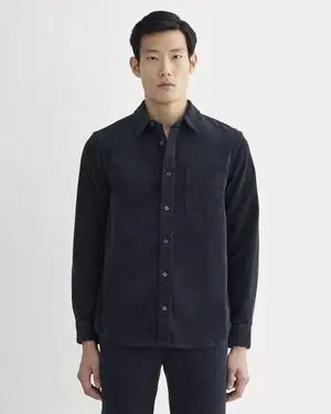 Everlane Classic Shirt, Corduroy Cotton - Navy