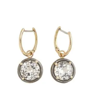 Jamie Wolf 18k Yellow & Topaz Earrings