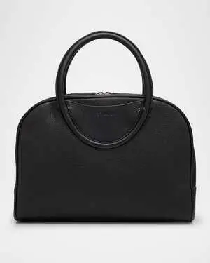 Staud STAUD Maude Bowler Top-Handle Bag - Black