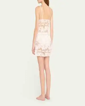 Natori Imagine Deep V-neck Lace Chemise