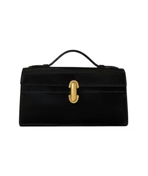 Savette Gold Tone Clutches For Women