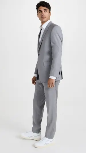 BOSS Slim Fit Suit - Grey