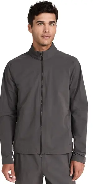 Reigning Champ Nylon Oxford Team Jacket - Carbon