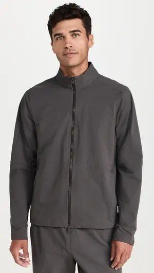 Reigning Champ Nylon Oxford Team Jacket - Carbon