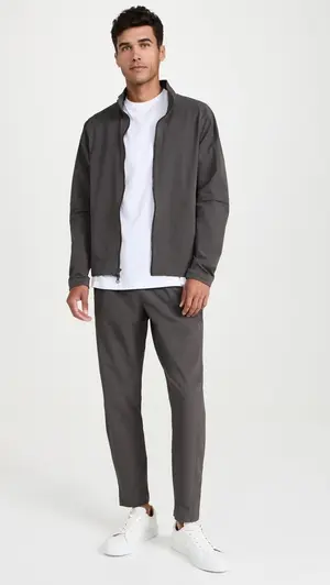 Reigning Champ Nylon Oxford Team Jacket - Carbon