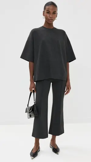 Staud Capsule Top - Heather Grey