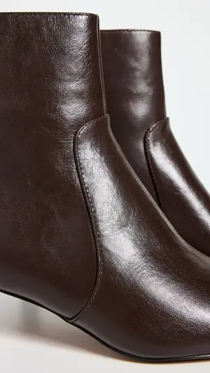 Madewell Dimes Kitten Heel Boot - Turkish Coffee