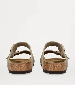 BIRKENSTOCK Arizona Suede Sandals - Brown