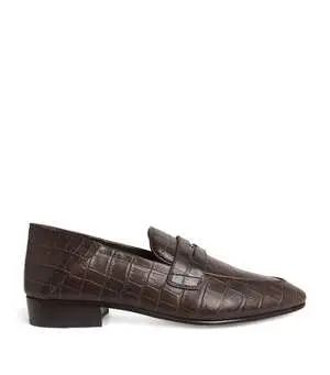 Paige Leather Macall Loafers