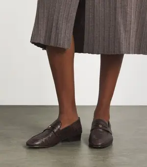 Paige Leather Macall Loafers