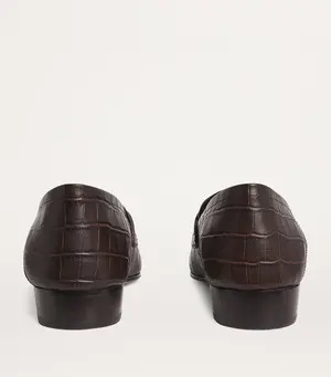 Paige Leather Macall Loafers