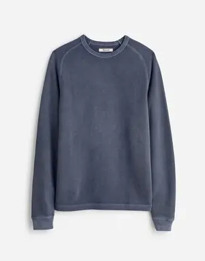 Madewell Long-Sleeve Thermal Tee Weathered Indigo