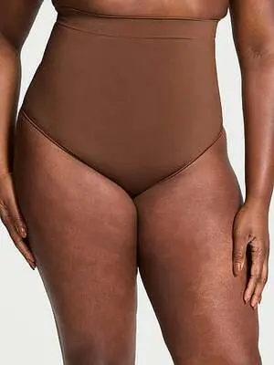Victoria's Secret Shapewear Victoria Seamlessshaping™ High-waist Thong Panty - Brown