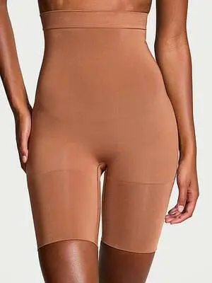 Victoria's Secret Shapewear Victoria Seamlessshaping™ Mid-thigh Shorts - Brown