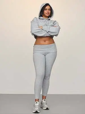 Victoria's Secret Angel Essentials Cotton Foldover Legging