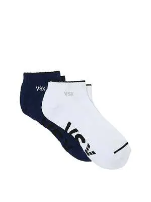 Victoria's Secret Vsx Ankle Socks 2 Pack - Print